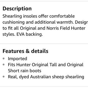 Hunter | Shoes | Hunter Shearling Boot Liners | Poshmark